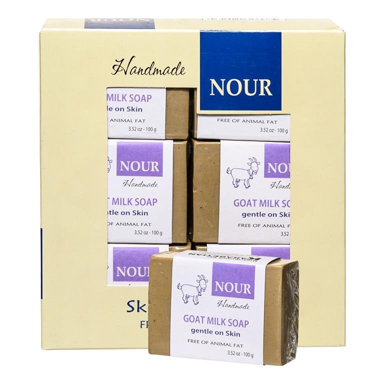 Goat Milk Soap 100g – Gentle, Nourishing Cleansing Bars (6-Pack ...